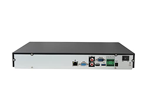 EmpireTech Surveillance NVR Smart AI NVR 8 Channel 1U 4K&H.265 None POE Version Pro Network Video Recorder Max 320Mbps Incoming Bandwidth,Support SMD+,NVR5208-4KS2