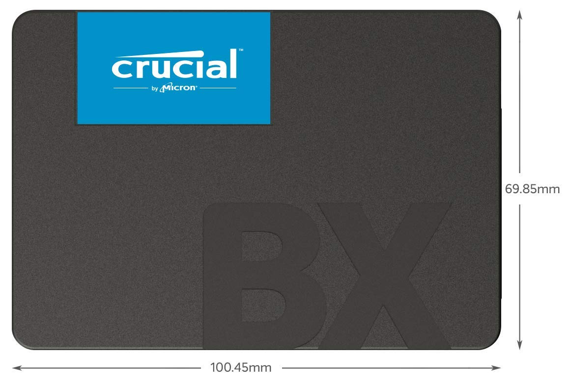 Crucial BX500 120GB 3D NAND SATA 2.5-Inch Internal SSD, up to 540MB/s - CT120BX500SSD1