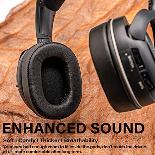 RS120 Replacement Earpads Ear Cushion for RS120, HDR120, RS100, RS110, RS115, RS117, RS119 Headphones with Mounting Attachments Ring