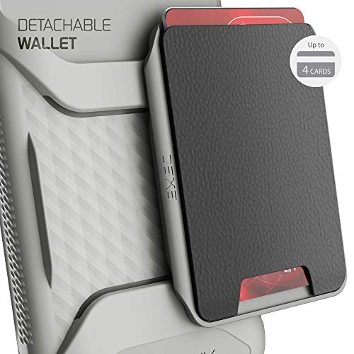 Ghostek EXEC iPhone 11 Wallet Case Credit Card Holder Works with Magnetic Car Mounts Easily Detachable for Wireless Charging Compatible Phone Cover Designed for 2019 Apple iPhone 11 (6.1 Inch) (Black)
