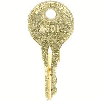 Office Depot W602 File Cabinet Replacement Keys: 2 Keys