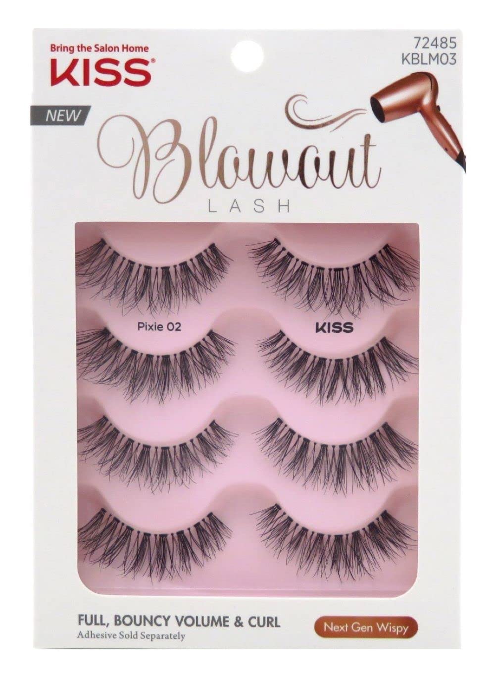 KISS Blowout Lash Multipack Pixie - KBLM03