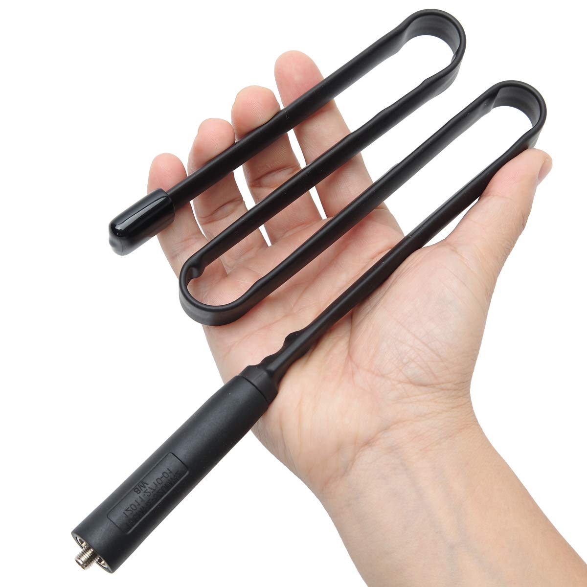 29-inch Ham Radio Antenna 2-Pack VHF UHF SMA Female CS Tactical Foldable Antenna for Baofeng UV-5R BF-F8HP Retevis RT22 RT21 RT68 H-777 Arcshell AR-5 Handheld Ham Radio