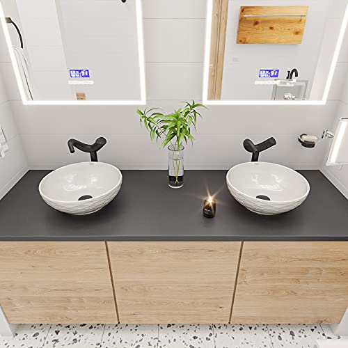 ALFI brand AB9055-BM Bathroom Sink Drain, 7.63"L x 2.75"W x 2.75"H, Black Matte