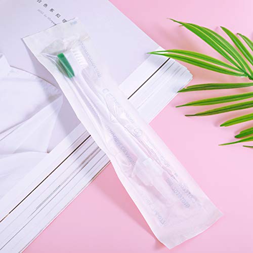 wellgler Oral Care Single Use Suction Swab Toothbrush(20pcs)