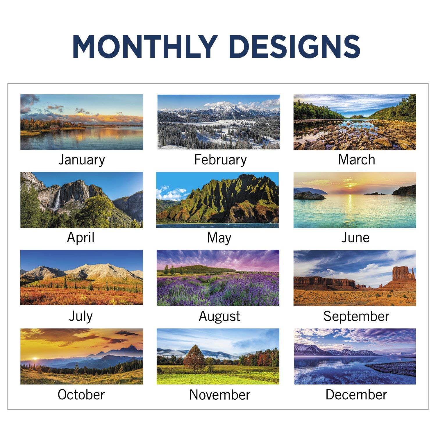 2022 Paper Wall Calendar by AT-A-GLANCE, 24" x 36", Extra Large, Yearly, Reversible, Vertical/Horizontal (PM21228)
