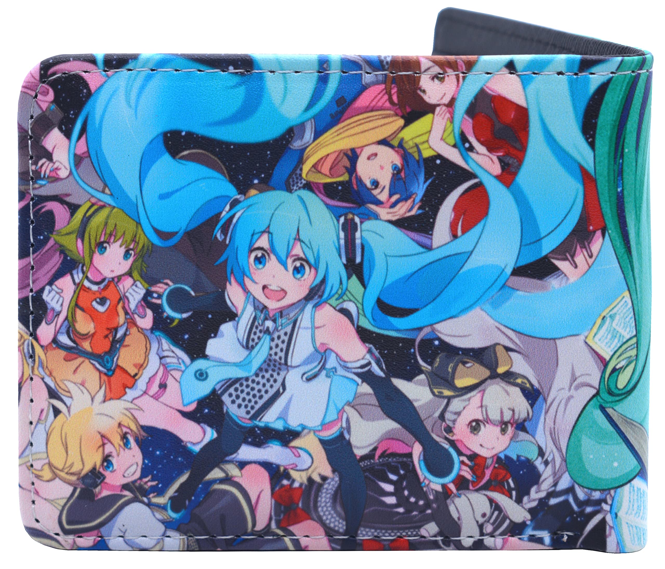Amatensu Anime Characters Kaito wallet Luka wallet Len wallet Rin wallet F