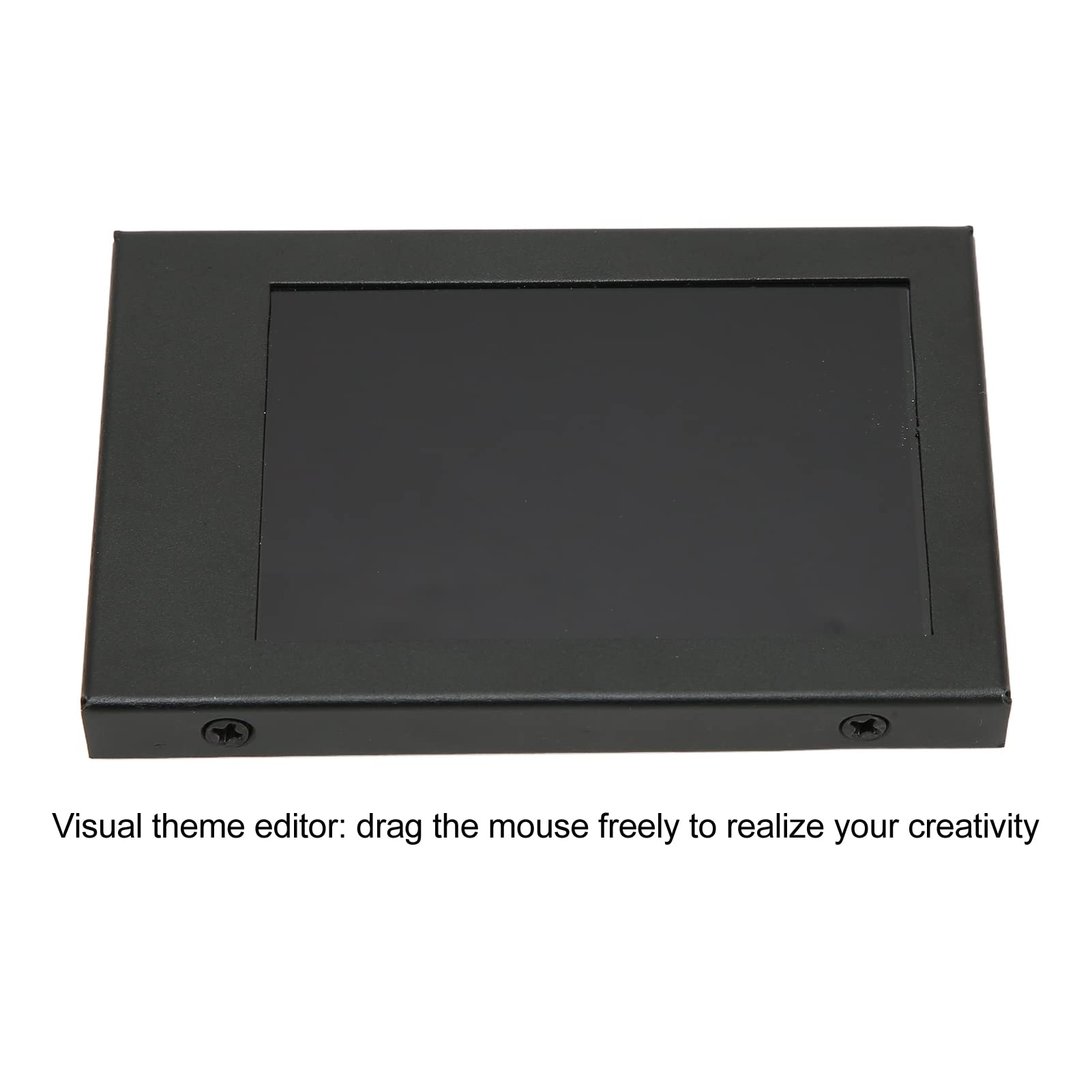 3.5in IPS USB Mini Screen, Customizable Screen Layout, Support, Linux, Windows, Real Time Full Visibility of Your Host Status, Computer Temp Monitor