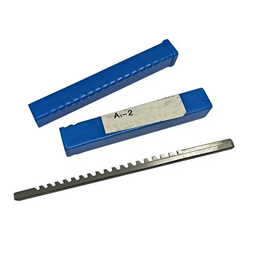WSF-TOOLS, 2mm A Push-Type Keyway Broach Metric Sized High Speed Steel for CNC Cutting Machine Tool
