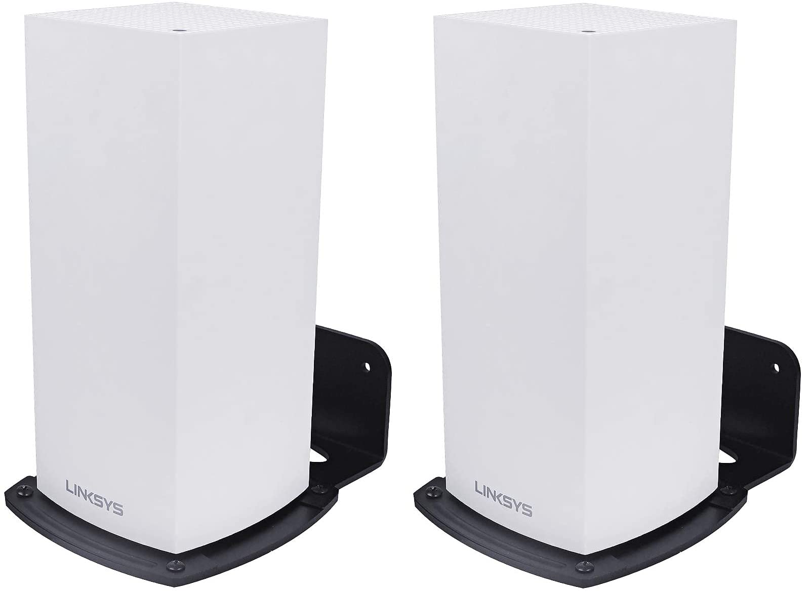 OkeMeeo Router Mount for Linksys WiFi 6, Wall Mount for Linksys MX10/MX5 for Space Saving (2 Pack)