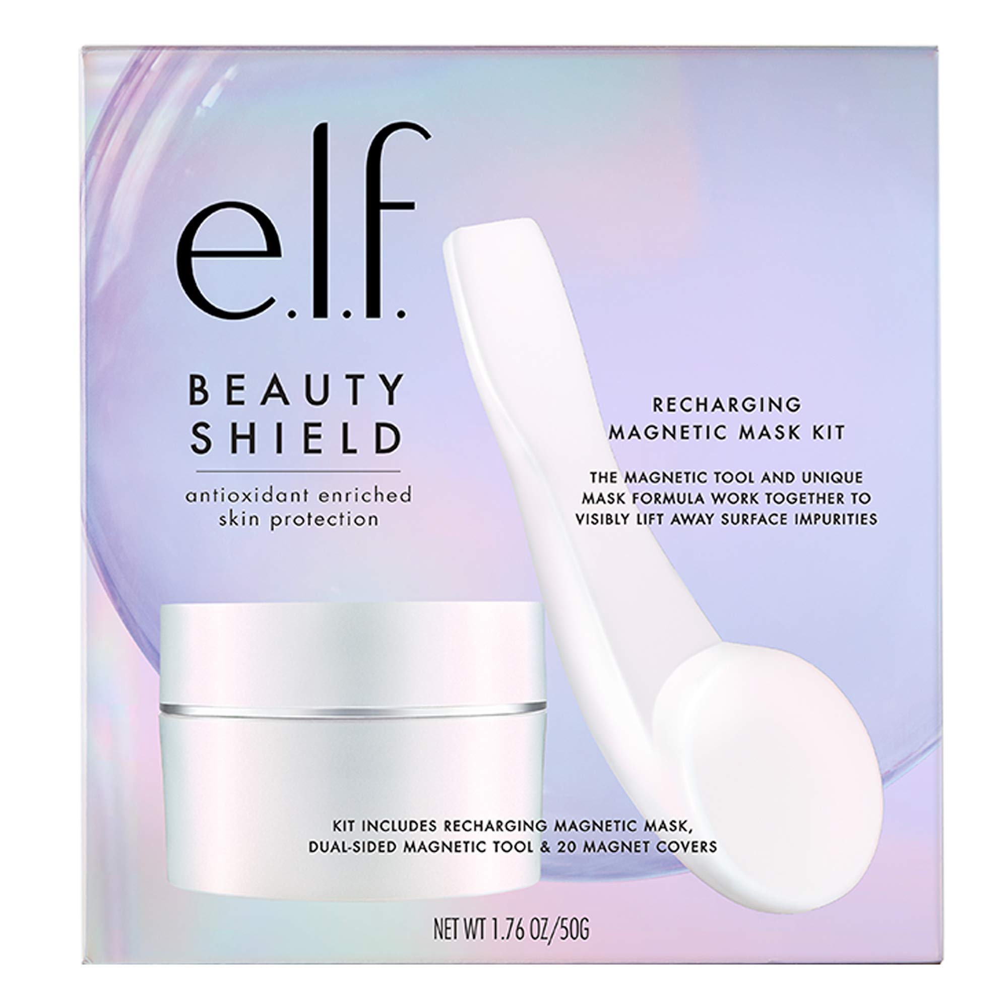e.l.f. Recharging Magnetic Mask Kit, Helps to Remove Impurities & Imperfections, Clean & Soft Feel, Ultra Nourishing Formula