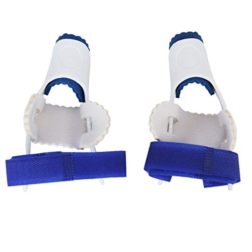 AnHua Valgus Bunion Corrector Orthotics Feet Bone Thumb Adjuster Correction Pedicure Sock Straightener Bunion Splint for Bunions For Crooked Toes Alignment Pain Relief (Style2:Blue white)