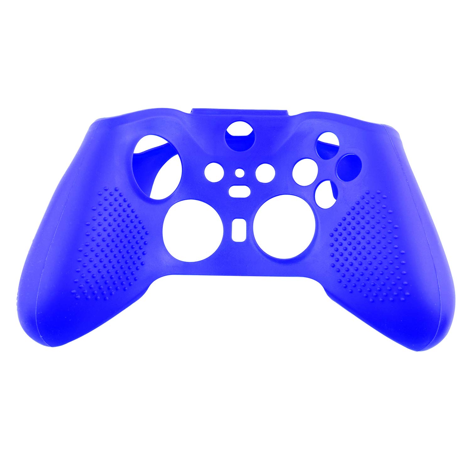 AreMe Soft Anti-Slip Silicone Protective Cover Skins Case with Rubber Thumb Grips Analog Caps for New Xbox One Elite Series 2 Controller (Blue)