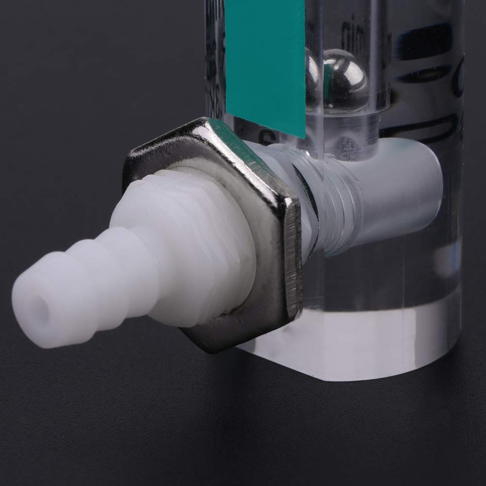 Air Flowmeter, Air Meter Air Flowmeter Control Valve 2.5-25 LPM Flowmeter Suitable for Air Measuring