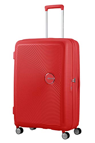American Tourister Hand Luggage, Red (Coral Red), Large (77 cm-110 Litre)