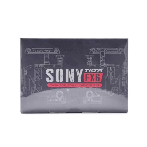 Tilta Camera Cage Compatible with Sony FX6 | Includes: Quick Release Baseplate | Side Arm | Multi-Functional Top Plate