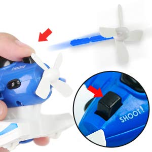 3 otters 8PCS Airplanes for Kids, Pull Back Airplanes Vehicle Playset Airplanes for Toddlers Friction Airplane Toy