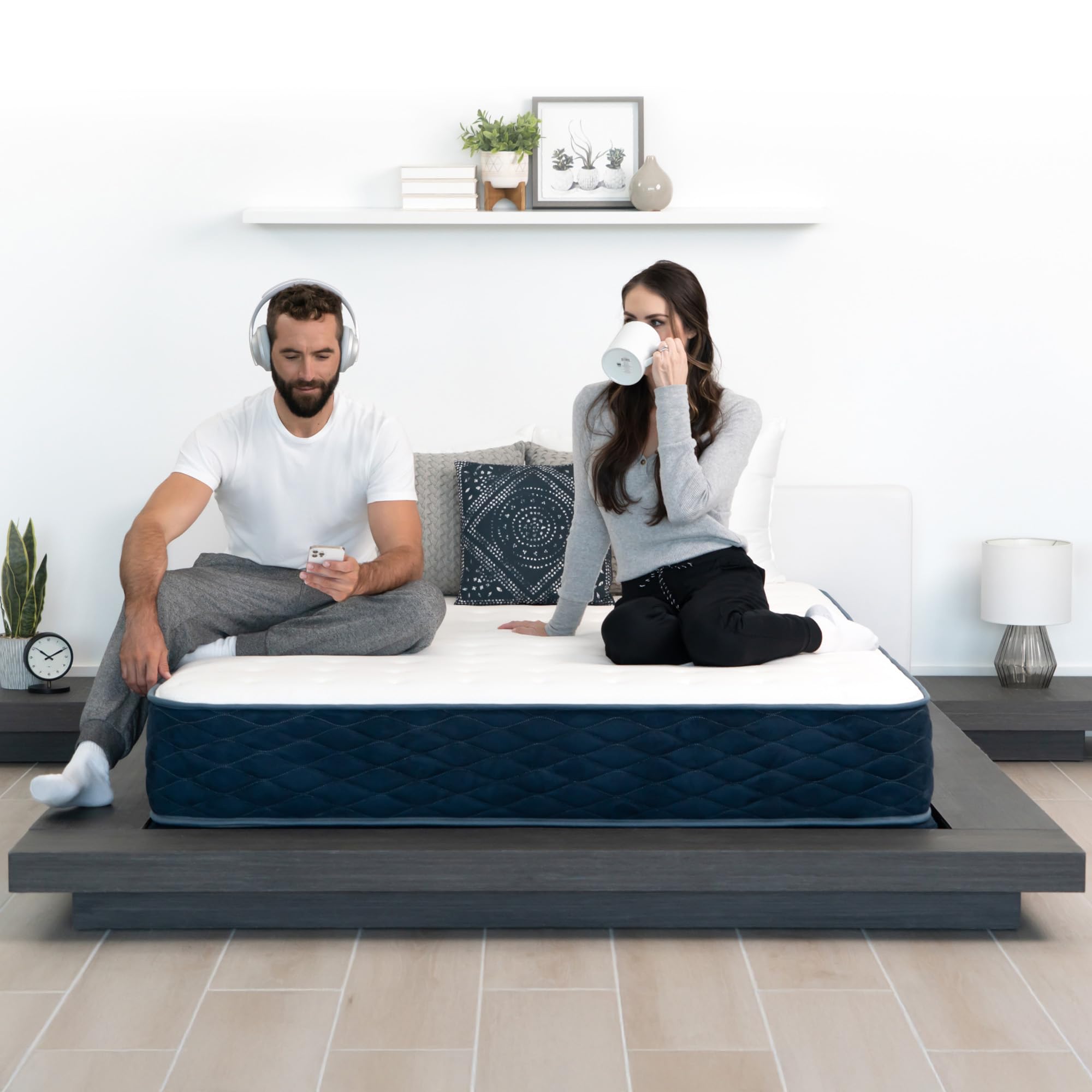 Arctic Dreams 10" Hybrid Cooling Gel Mattress with Quick Response Gel Infused Memory Foam, Full XL