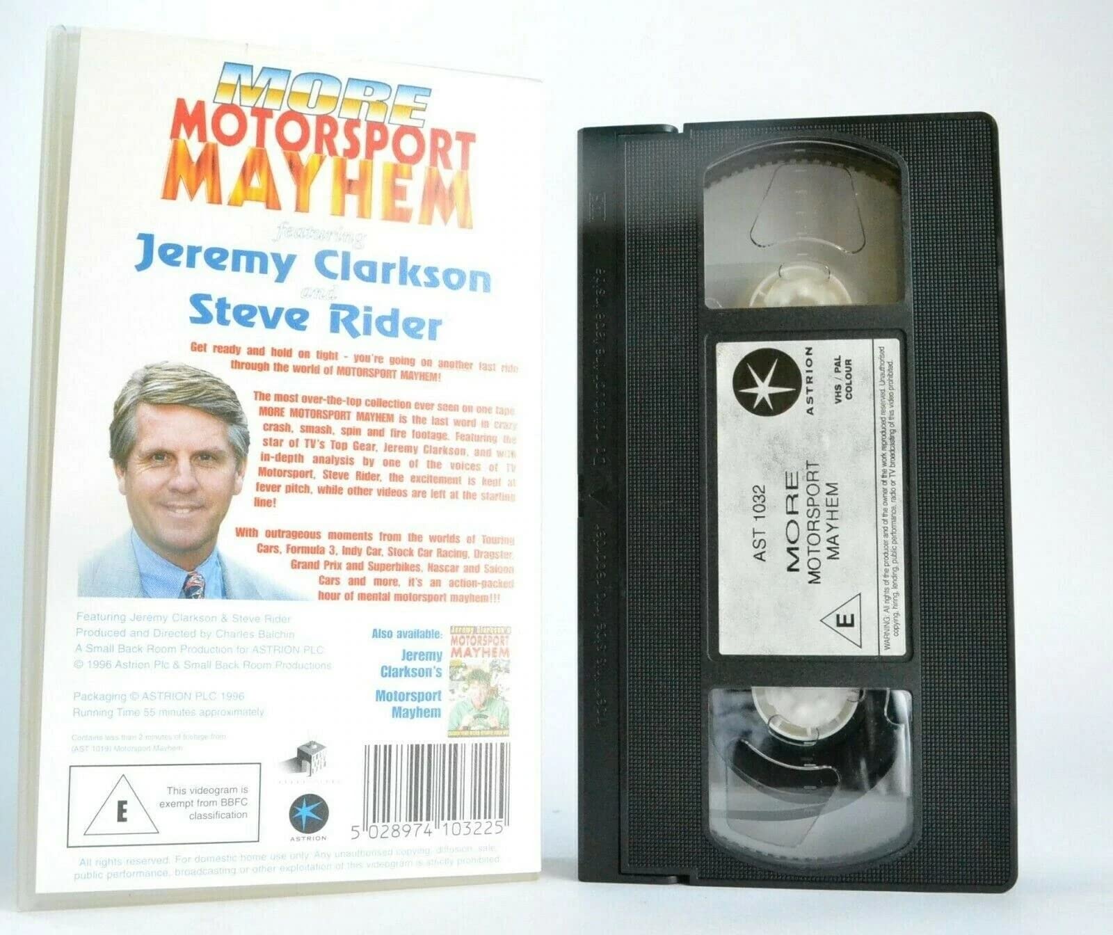 More Motorsport Mayhem Featuring Jeremy Clarkson And Steve Rider [VHS]