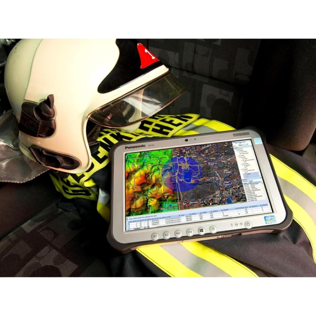 Toughbook Panasonic Toughpad FZ-G1 Intel Core i5-5300U 2.30GHz, 10.1 inches WUXGA Gloved Multi Touch + Digitizer LCD, Win 10 Pro, 256GB SSD, 8GB, Long Life Battery, LAN Port (Renewed)