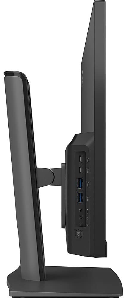 2022 MSI Modern AM242T 11M-1431US (i3-1115G4, 16GB RAM, 256GB NVMe SSD, 23.8" FHD Touchscreen, Windows 11) All-in-One Computer Desktop - Black