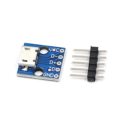 5Pcs CJMCU Micro USB Board Power Adapter 5V Breakout Switch Interface Module for Arduino