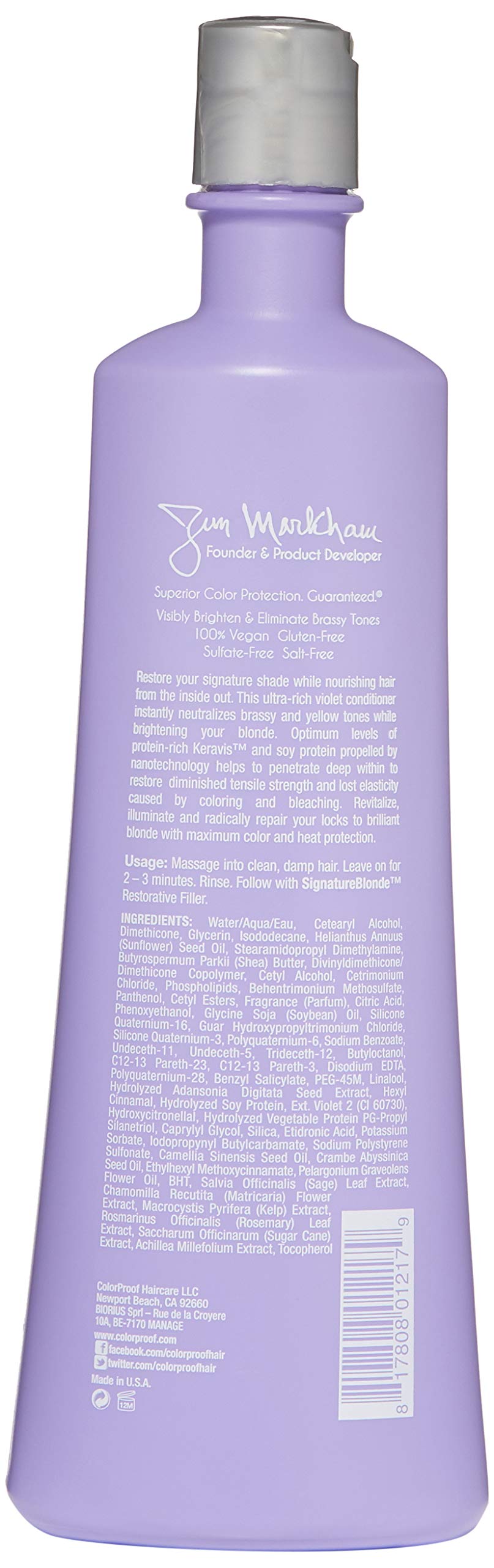 ColorProof Color Care Authority Signature Blonde Violet Conditioner, 25.4 fl. Oz.