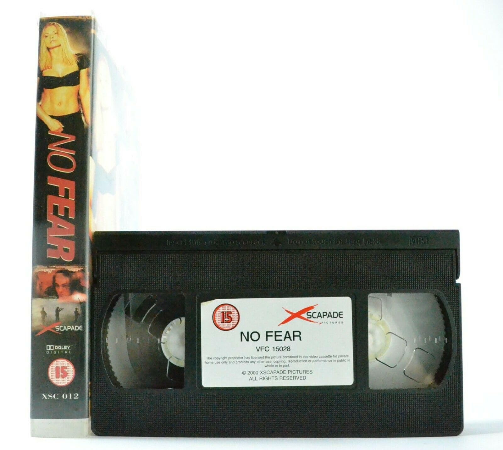 No Fear: Teen Drama (2000) - Large Box - Jaime Pressly/Jeremy Sisto - Pal VHS