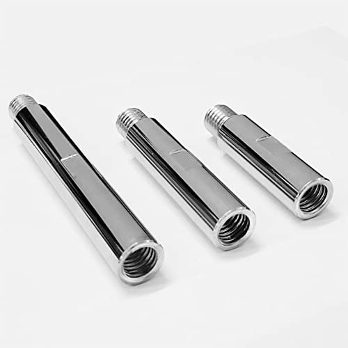 3 Pcs 5/8"-11 Thread Extension Rod Shaft Polishing Tool for 5/8"-11 Thread Water Grinder Polishing Machine Grinder Car Polishing 80mm 100mm 140mm Set