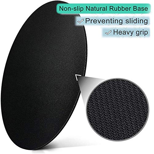 ITNRSIIET Mouse Pad with Design, Small Custom Mouse Mat for Women and Girls, Enhanced Thickness, Dual Stitched Edges, Ultra Soft, Cute Round Mousepad for Computer Office Gaming Laptop Mac, Pineapple