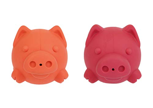 Hartz Tuff Stuff Treat Hogging Piglet Dog Toy Treat Dispenser for Dogs, 1 Count