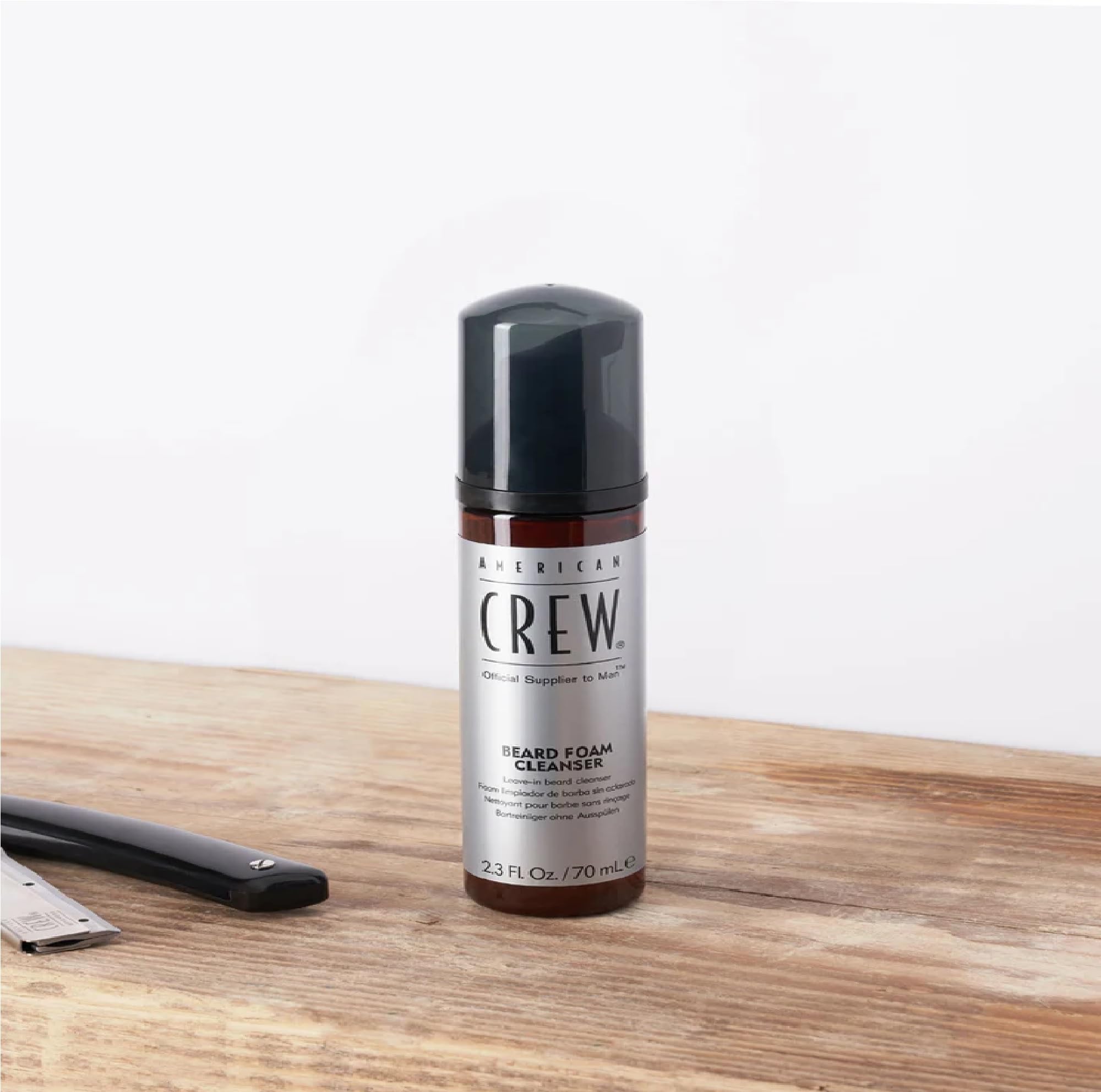 American Crew Beard Conditioner & Oil, Foam Cleanser, 2.3 Fl Oz