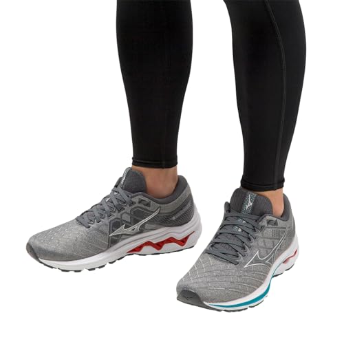Mizuno Men’s Wave Inspire 18 Running Shoes, Ultimate Grey-Silver, 10.5