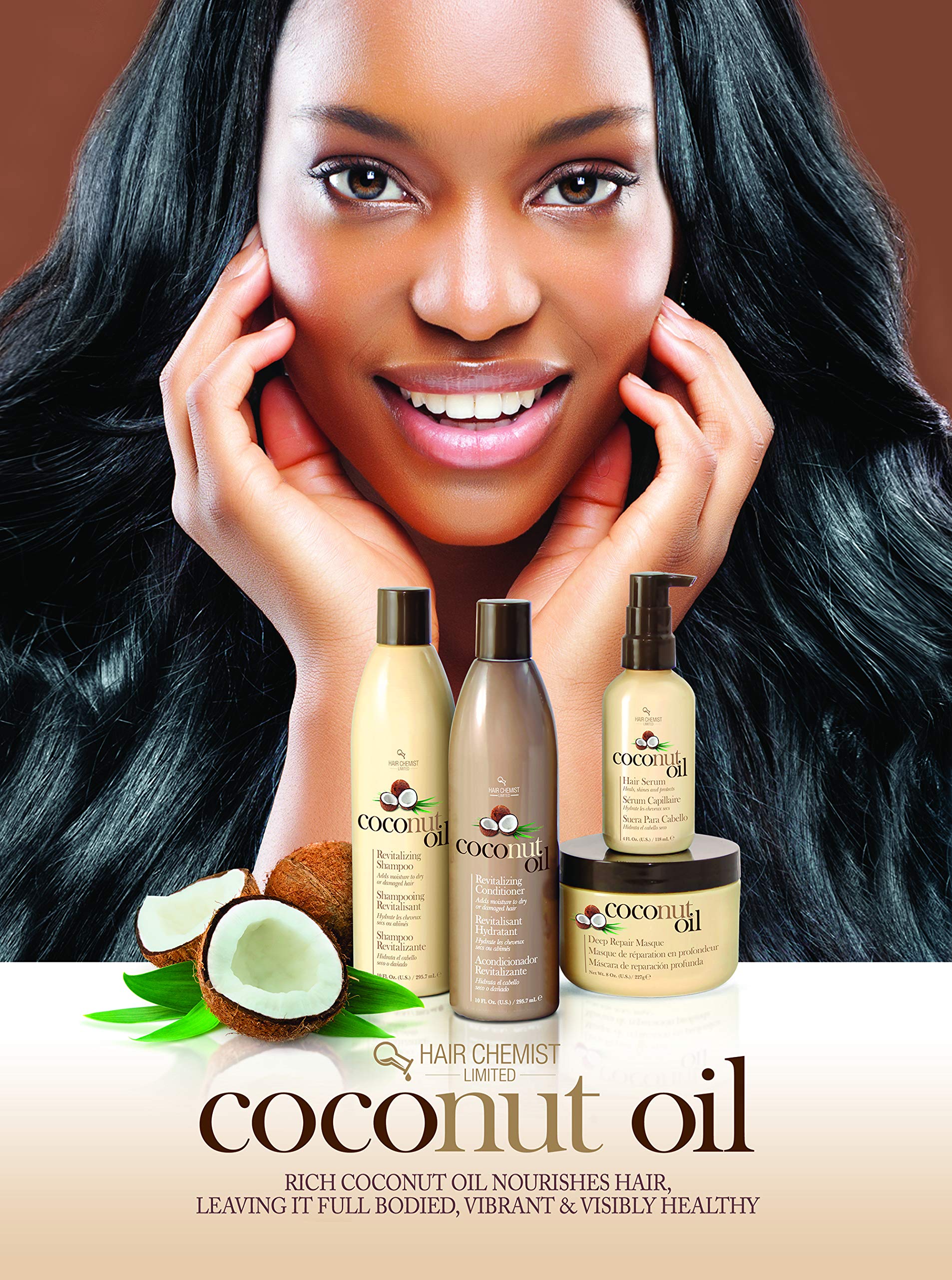 Hair Chemist Penultimate Coconut Hair Collection - Deluxe 5 Piece Set