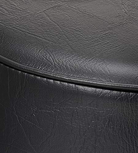 Bar Stool Replacement Black Seat, Standard Heavy Duty Vinyl, Wholesale Supplies