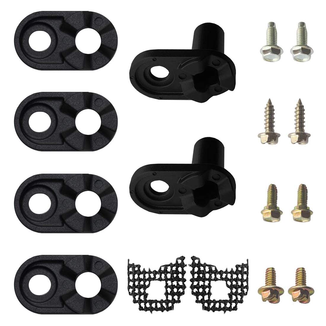 4318165 Refrigerator Door Closer Cam Kit Replacement Part for Whirlpool Kenmore KitchenAid Refrigerators - Replaces AP3103517 AH358690 EA358690 2182178 WPW10329686