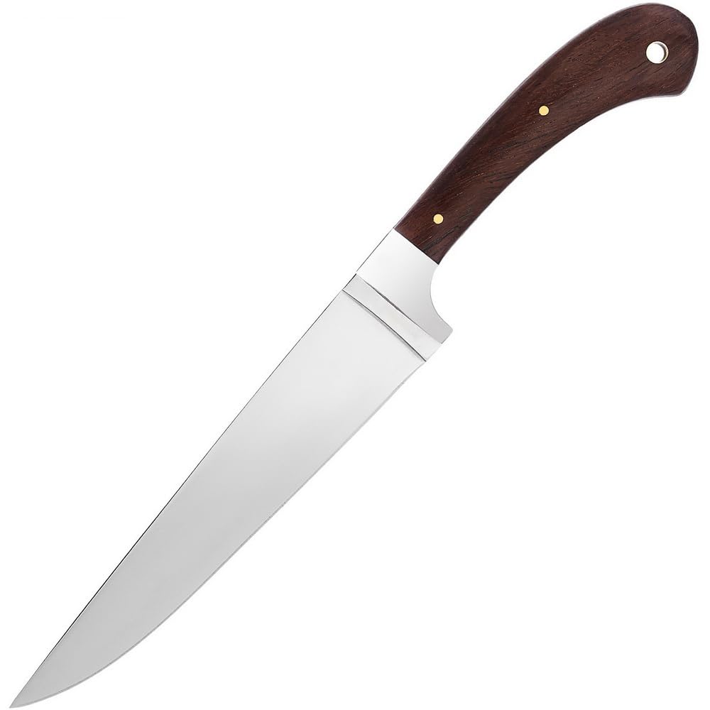 Best fixed knife with Wood Handle - Cool Knives for Indoor and Outdoor Cooking Carving Slicing Cutting - Chopping Meat Turkey Vegetables - Camping Hiking Survival 3286