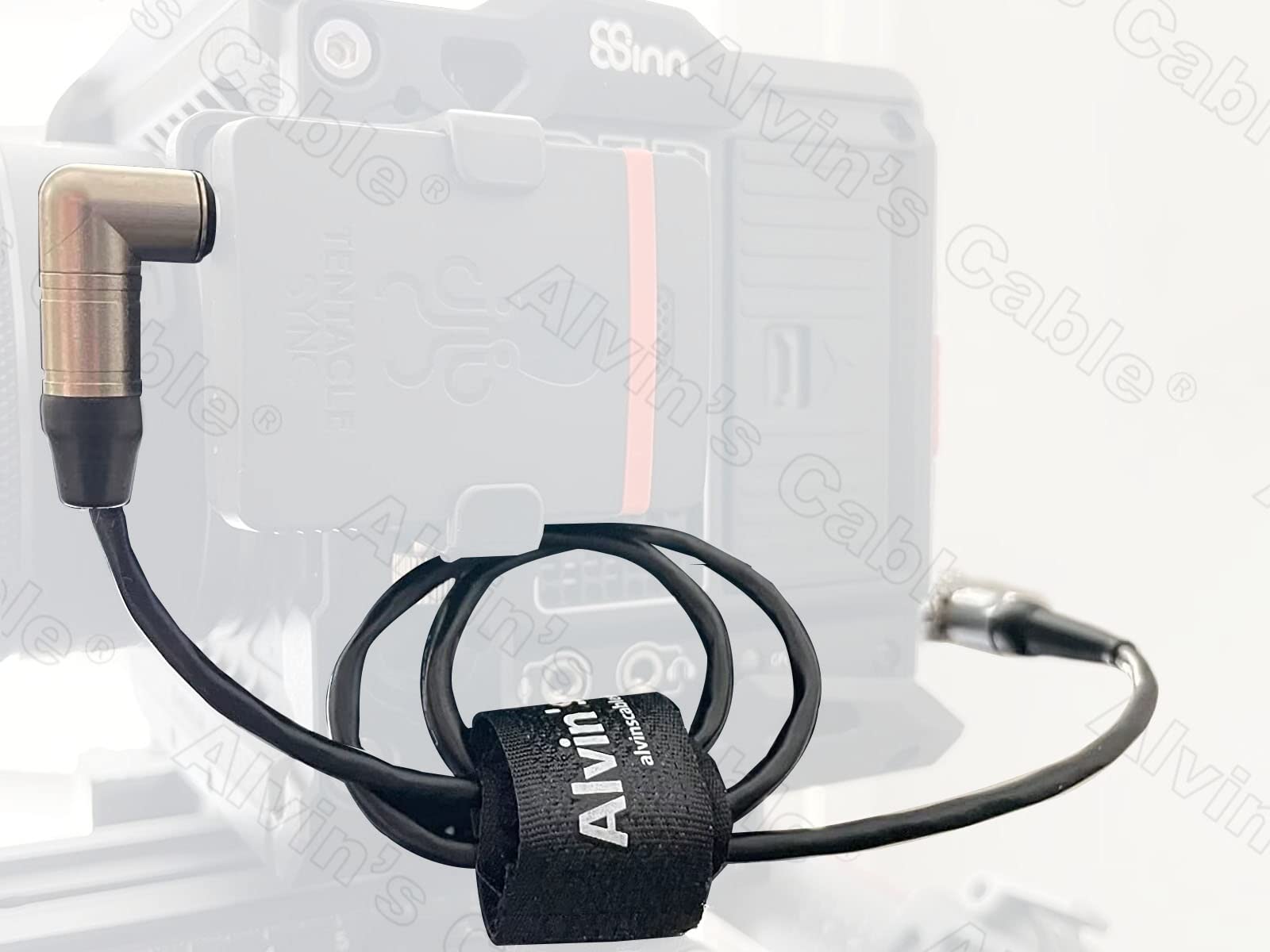 Alvin's Cables RED Komodo Timecode Cable Tentacle Sync 3.5mm TRS to EXT 9 Pin Male Time Code Cable 45CM| 18inches