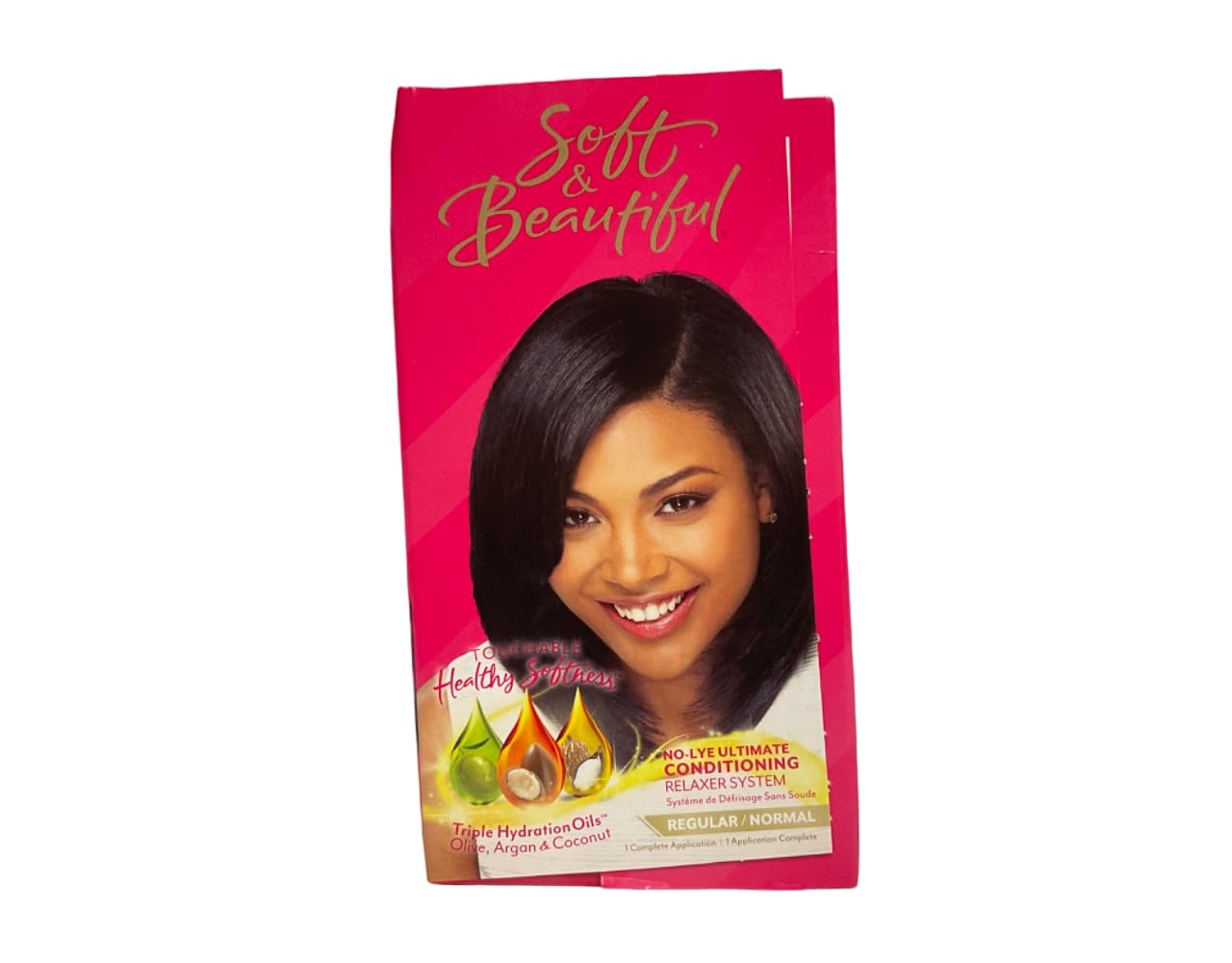Soft & Beautiful No-Lye Kit [Regular] (Pack of 4)