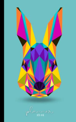 2023-2024 PLANNER: "RABBIT" Weekly planner. September 2023 to August 2024. Weekly. Annual, monthly and weekly calendar. Timetable. 6 x 9 inches. 139 pages.