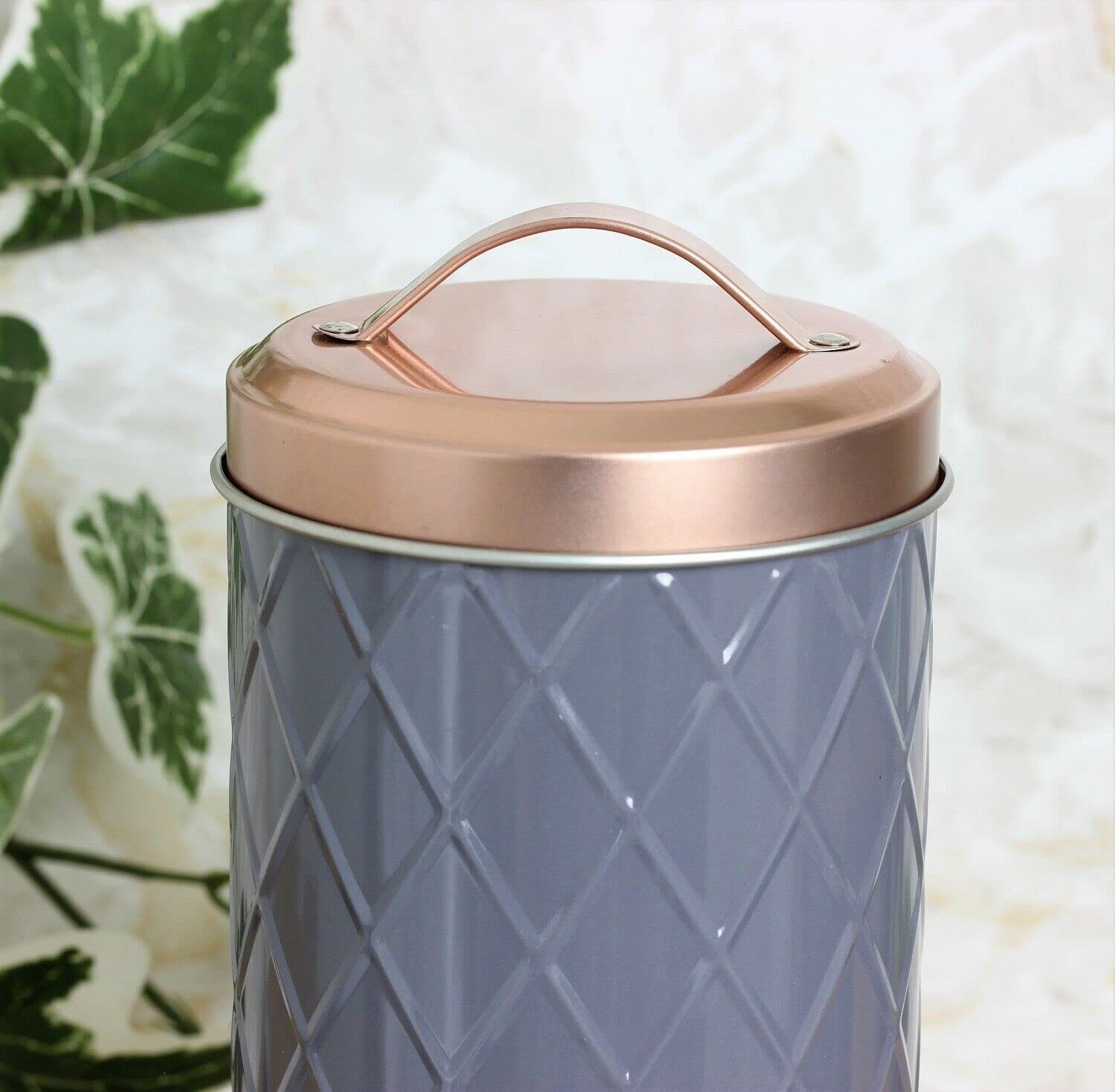 32cm Grey & Kitchen Pasta Storage Canister Spaghetti Jar (Color : Onecolor)