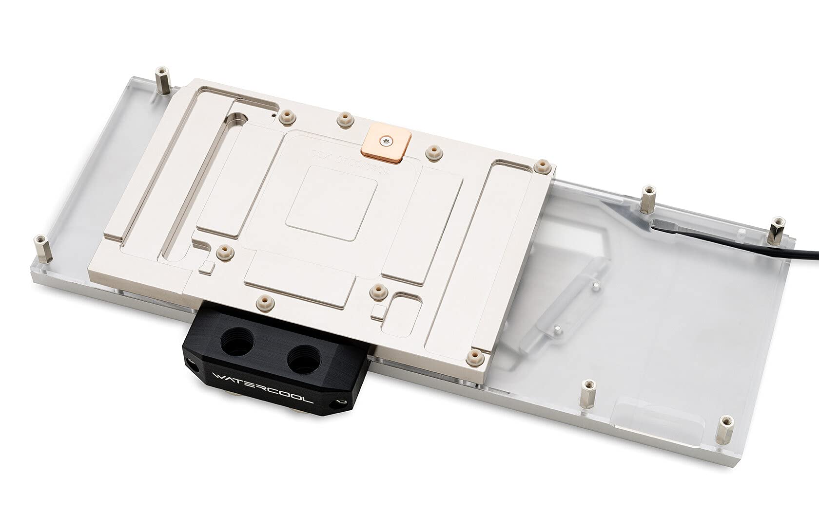 Watercool Heatkiller V für RTX 3080/3090 EVGA XC3, ARGB - Nickel + Acetal