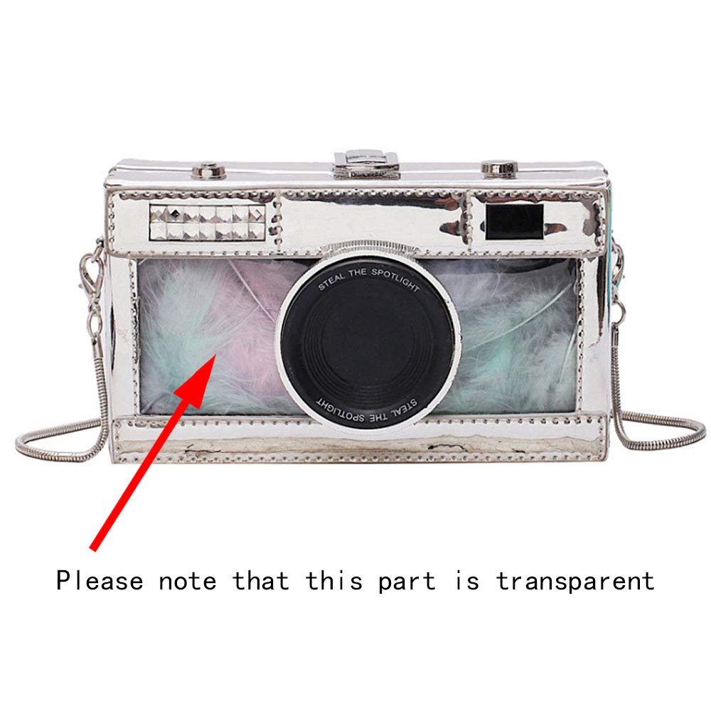 Rebecca US Rebecca Women Retro Radio Shape Crossbody Bag PU Leather Vintage Top Handle Handbag Purse (X-White)