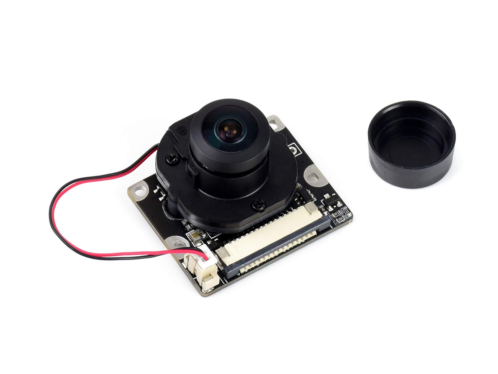 waveshare Compatible with NVIDIA Jetson Nano Camera IMX219-160 8MP IR-Cut Infrared Night Vision Camera Module for Jetson Nano and Raspberry Pi Compute Module,162° FOV with IMX219 Sensor