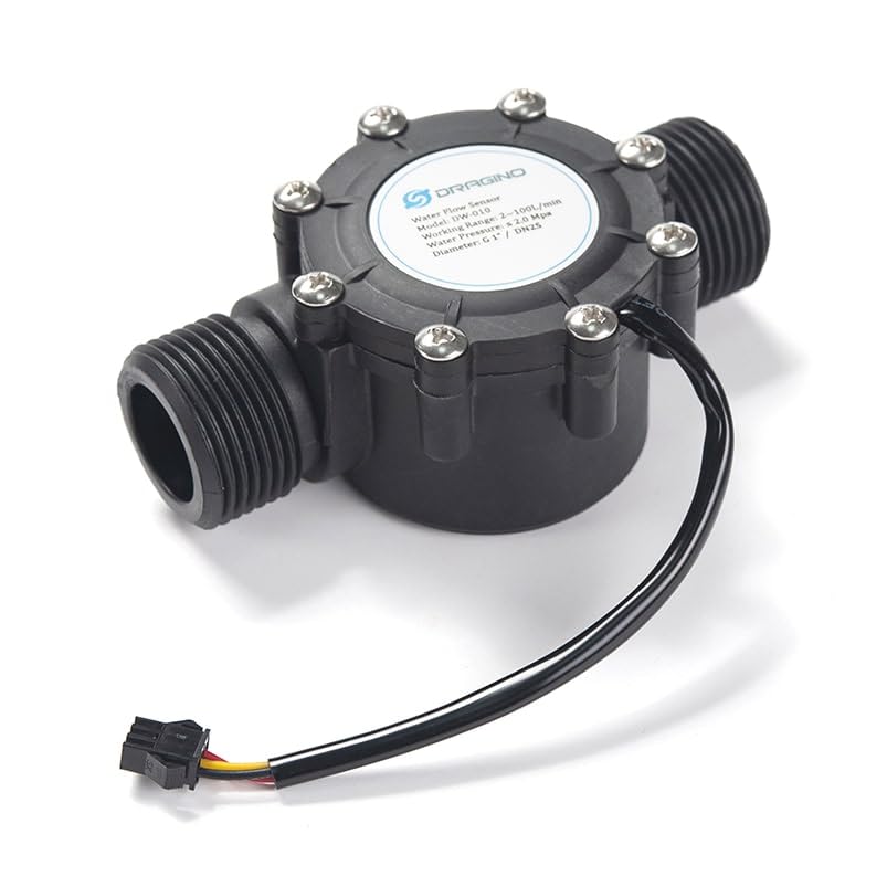 SW3L LoRaWAN Water Flow Monitoring Sensor - Flow-Sensor-spec: Model: 006 - Diameter: G3/4†/ DN20. 360 Pulse = 1 L