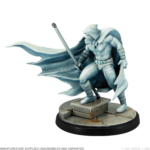 Atomic Mass Games Marvel: Crisis Protocol Blade & Moon Knight Character Pack - Supernatural Superheroes Unite Against Darkness! Tabletop Superhero Game, Ages 14+, 2 Players, 90 Min Playtime, Made