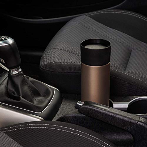 Lurch Insulated One-Handed Operation, Travel Mug 0.5 l, Stainless Steel