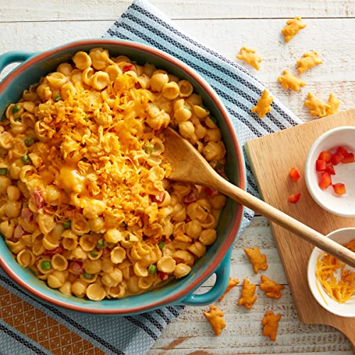 Annie’s Real Aged Cheddar Shells Macaroni & Cheese Dinner with Organic Pasta, 6 OZ (Pack of 12)