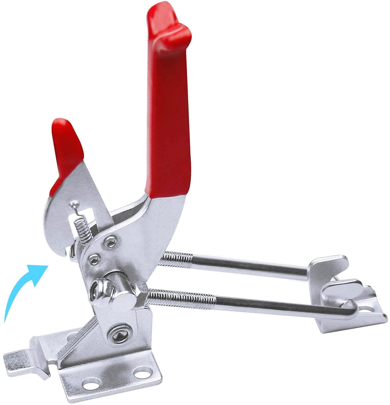 6-Pack 2000lbs Capacity Heavy Duty Toggle Clamps,Adjustable Latch U Bolt Self-lock Toggle Latch Clamp for Tire Carrier Latch.90 Degree Latch Clamp Lock for Cam Latch Sliding Door,Lt-431 Latch by SKYCK