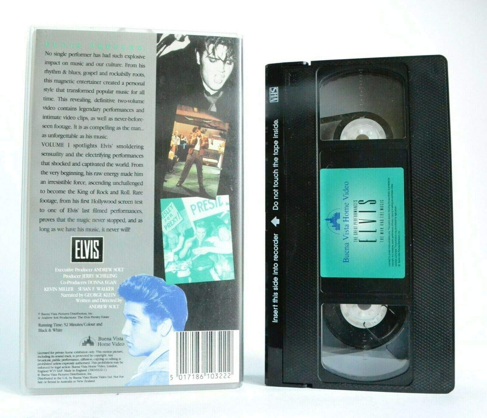 The Great Performances - Elvis: Center Stage (Vol. 1) [VHS]